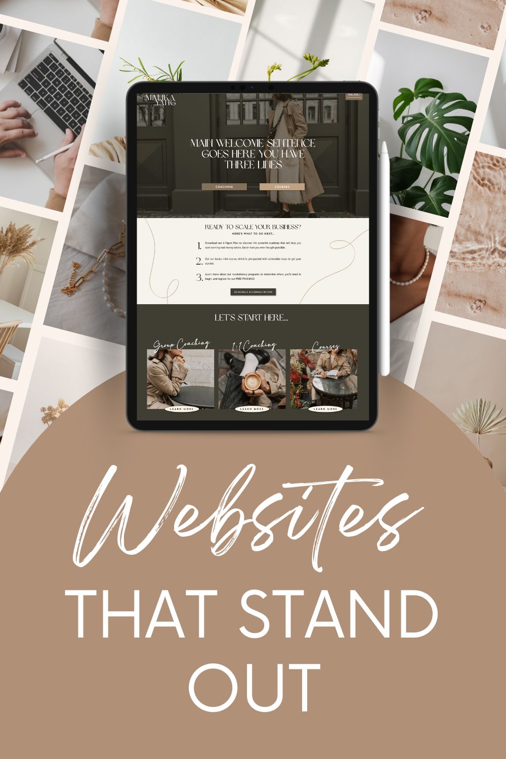 Designing a Website That Stands Out from the Crowd - À la Mode Design